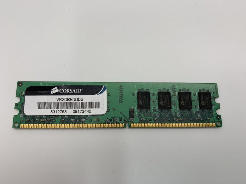 Corsair 2GB 2Rx8 PC2-6400 DDR2-800 Desktop RAM - RnD Computers