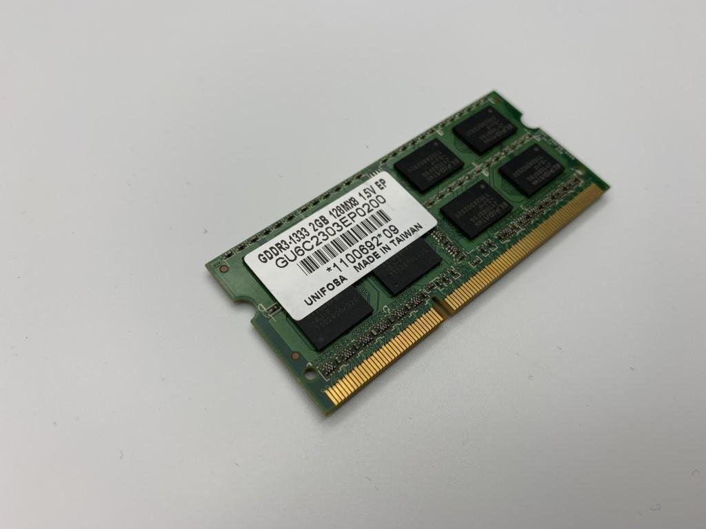 UNIFOSA 2GB PC3-10600 DDR3-1333 Laptop RAM - RnD Computers